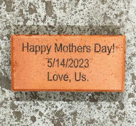 Mother's Day Brick