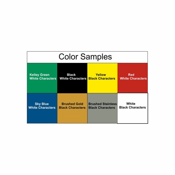 Motorcycle Shape Address Plaque