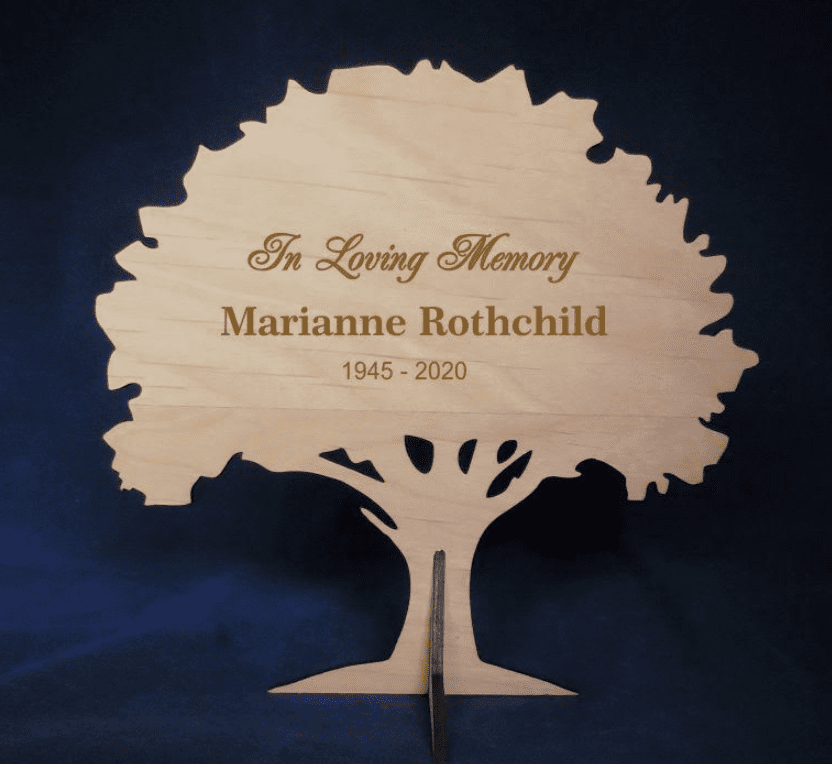 Oak Tree Sympathy Gift - Engraved Memorial Tree