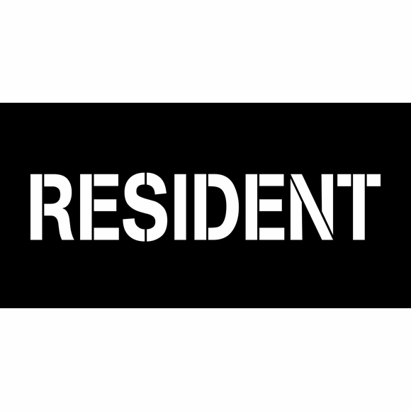 Parking Lot Stencils - Compact, Fire Lane, Reserved, Visitors, Manager ...