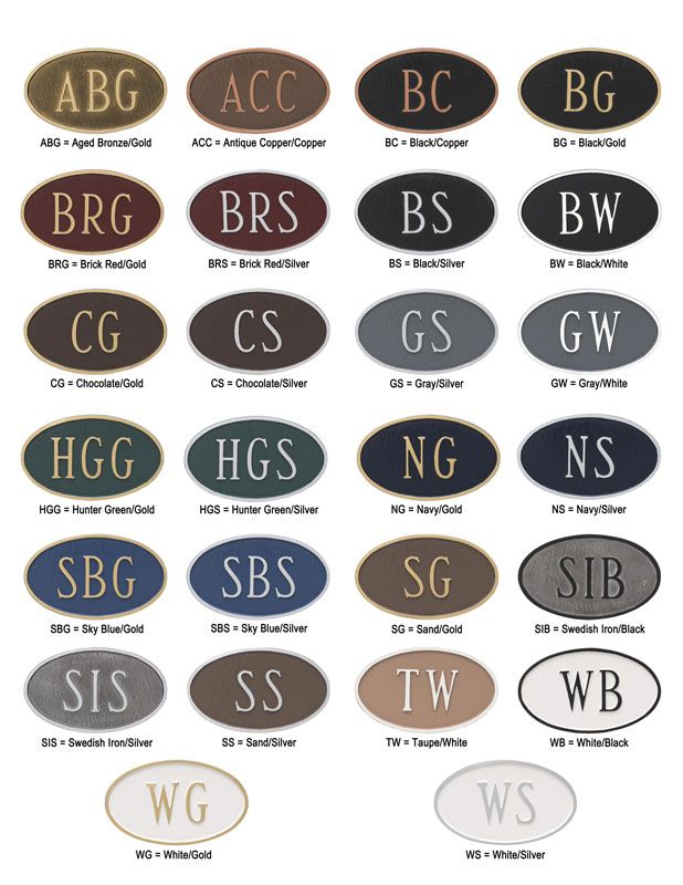 Address Plaque With Mission Style Border For Wall or Optional Lawn ...