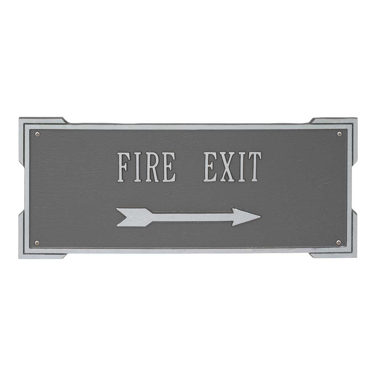 Large Custom Sign With Arrow - Fire Exit, Entrance, Elevator, Lobby ...