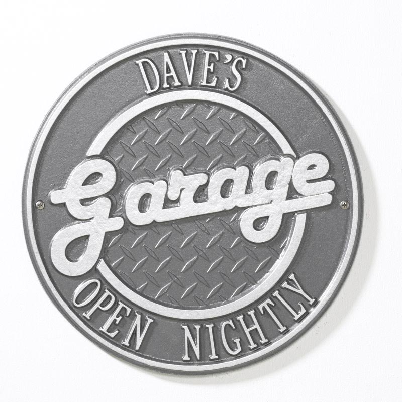 Personalized Garage Plaque