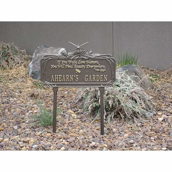 Personalized Garden Plaque with Poem