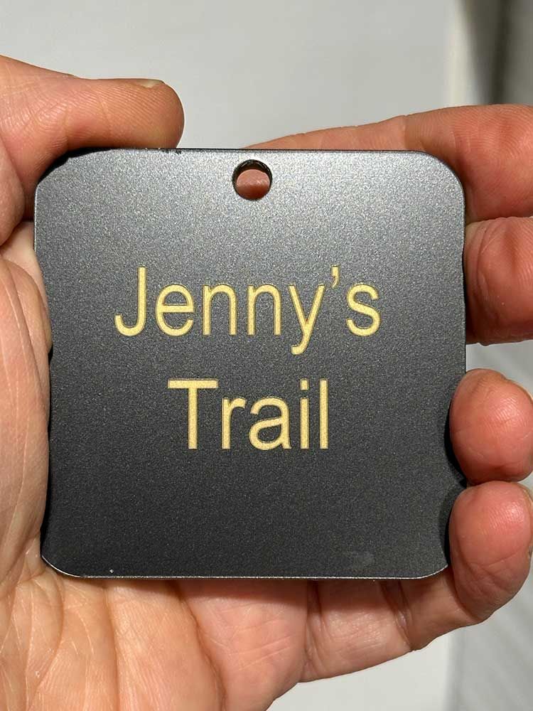 Personalized Garden Sign - Small Custom Plaque