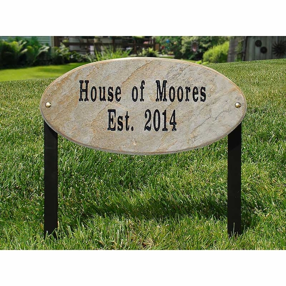 Personalized Granite Plaque For Family Name, Year Established, House ...