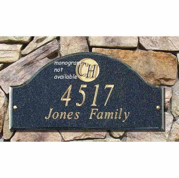 Personalized Granite Plaque For Family Name, Year Established, House ...