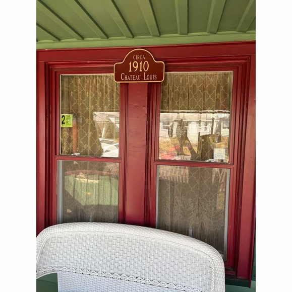 Personalized Historical Arch Marker - Circa, Built, or Established Sign