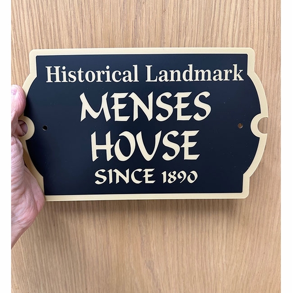 Personalized Historical Landmark Plaque