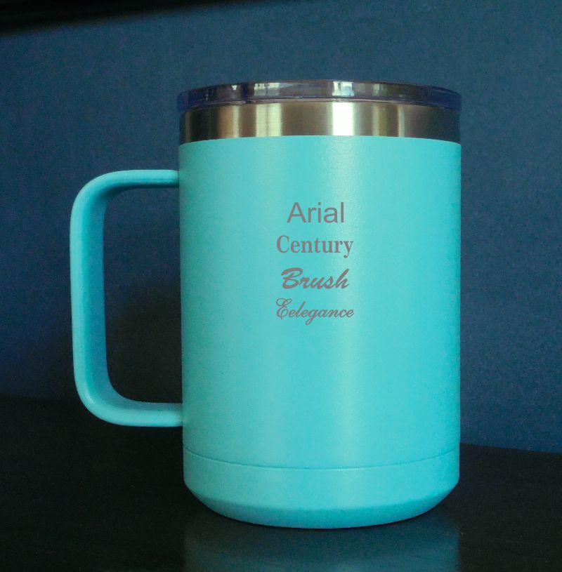Personalized Left Handed Coffee Mug Stainless Steel With Lid
