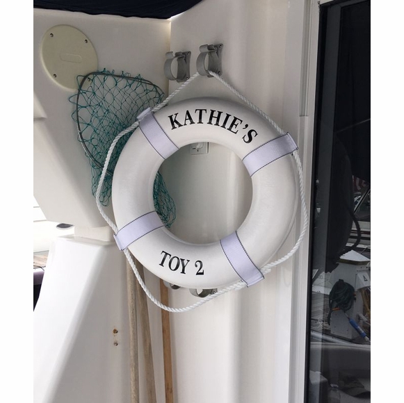 Personalized Life Ring With Your Boat Name, Family Pool Name, or Any ...