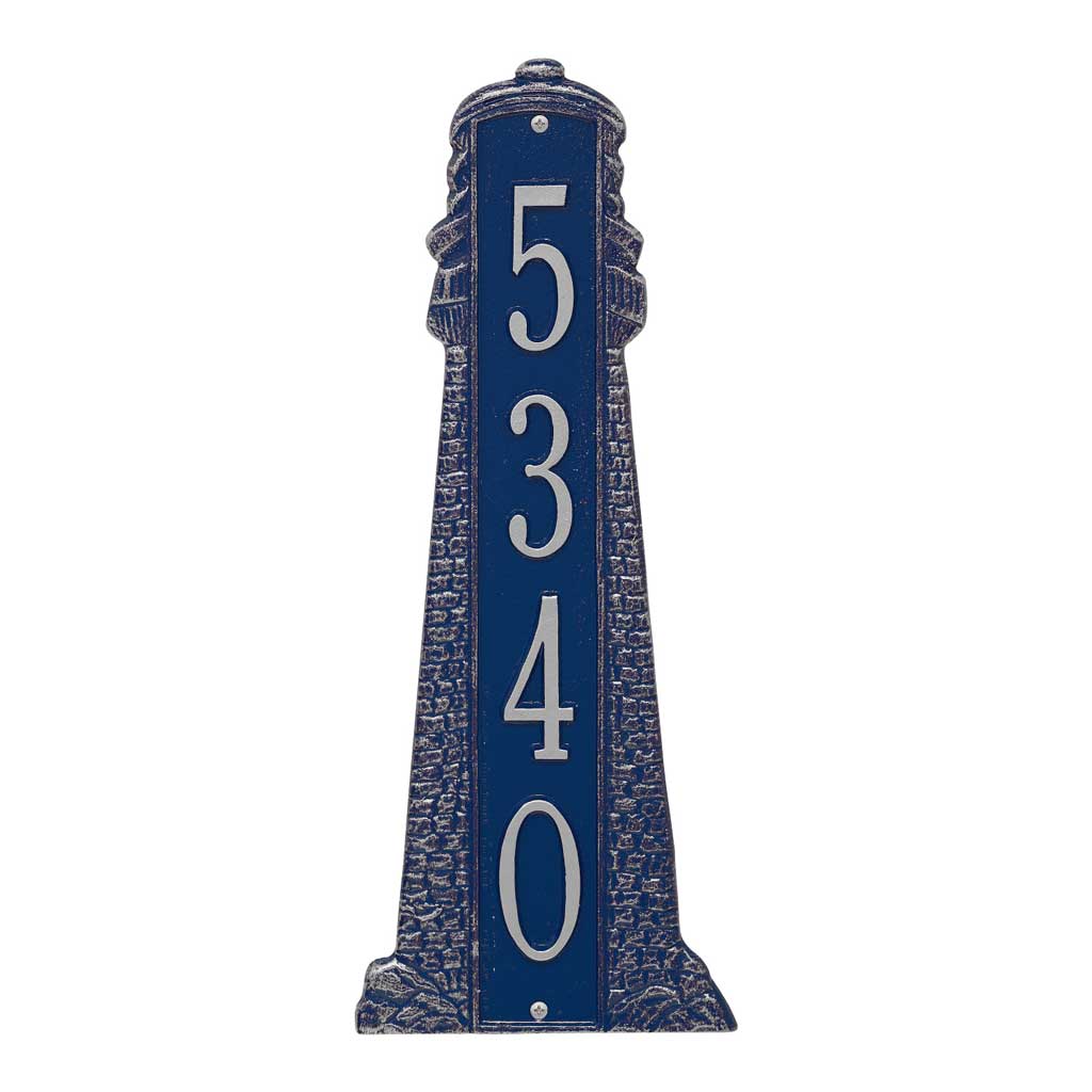 Lighthouse Address Plaque - House Number Sign