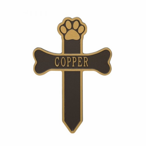 Dog Memorial Cross