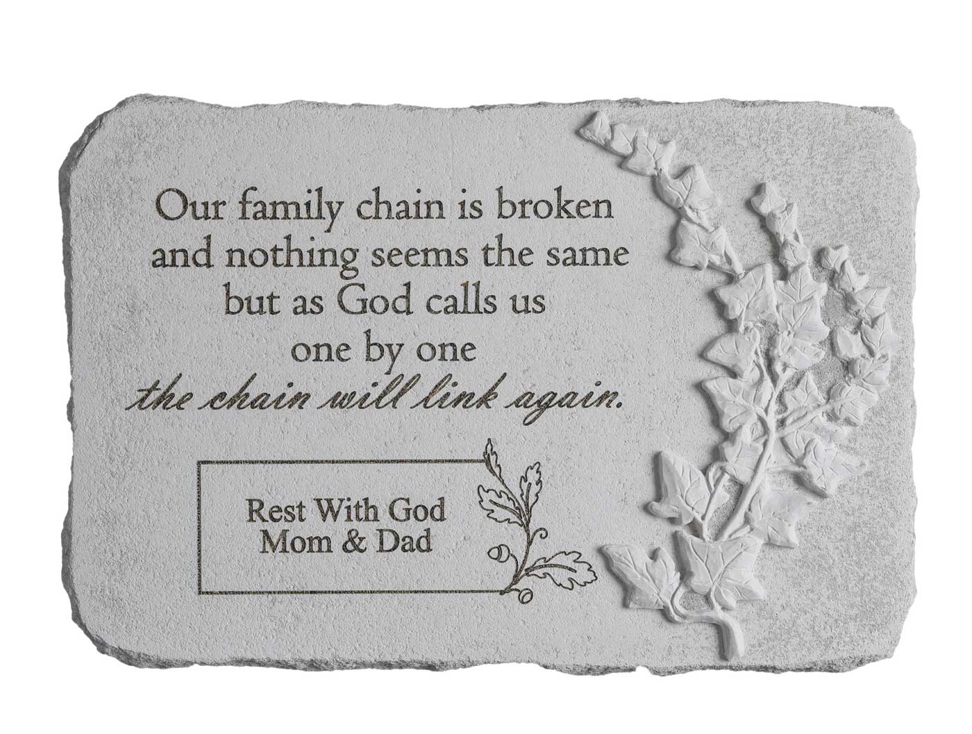 Personalized Memorial Stone