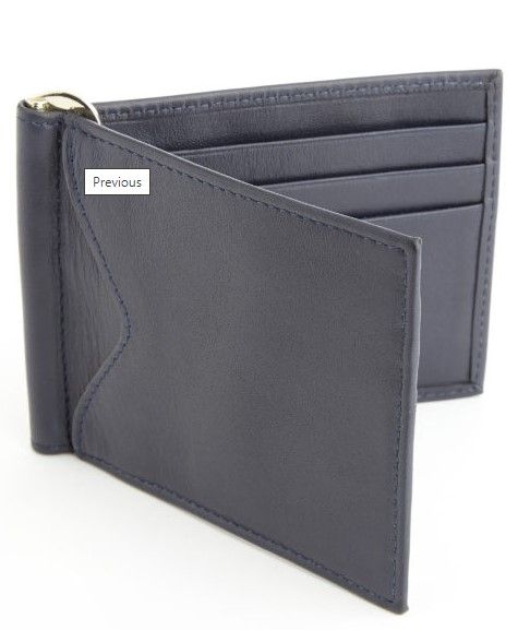 Personalized Money Clip Wallet - RFID Blocking Front Pocket Wallet With ...