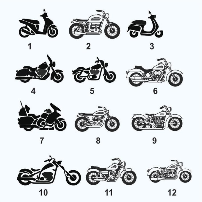 Personalized Motorcycle Picture Frame