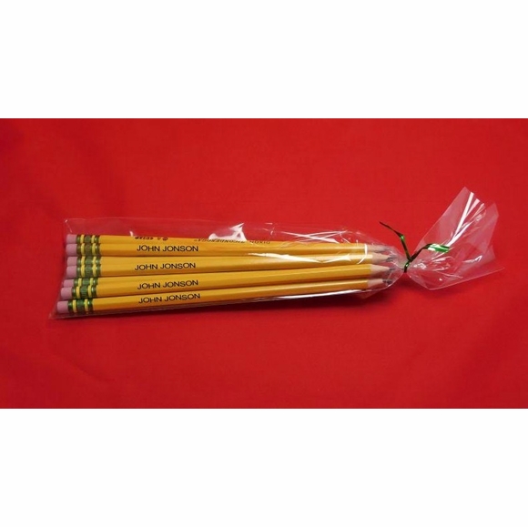 Personalized Pencils - Set of 12 Pencils Engraved With Name or Text