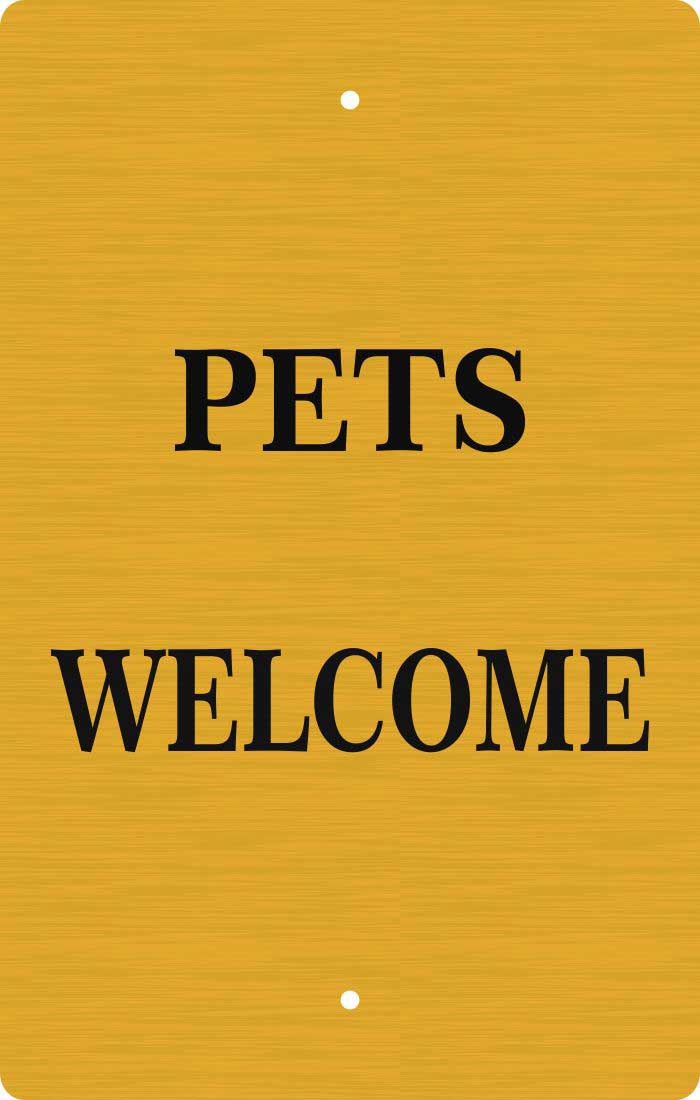 Personalized Pets Welcome Sign - Dogs Welcome Sign