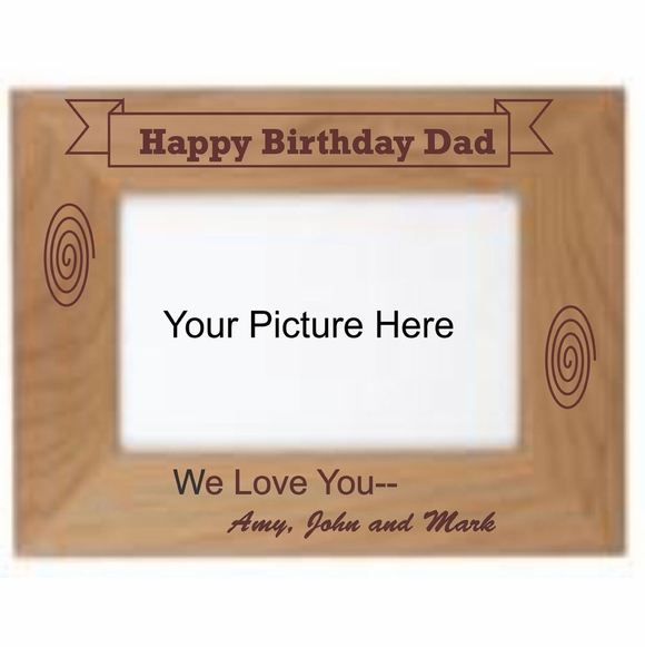 Personalized Picture Frame Custom Engraved