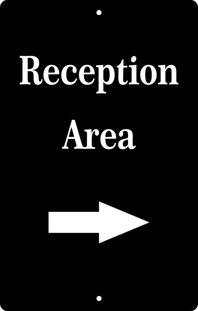Custom Reception Area Sign