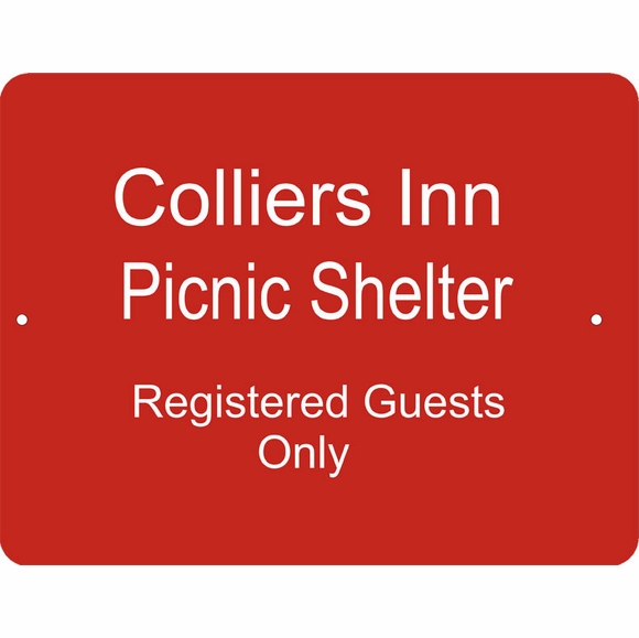 Custom Guests Only Sign