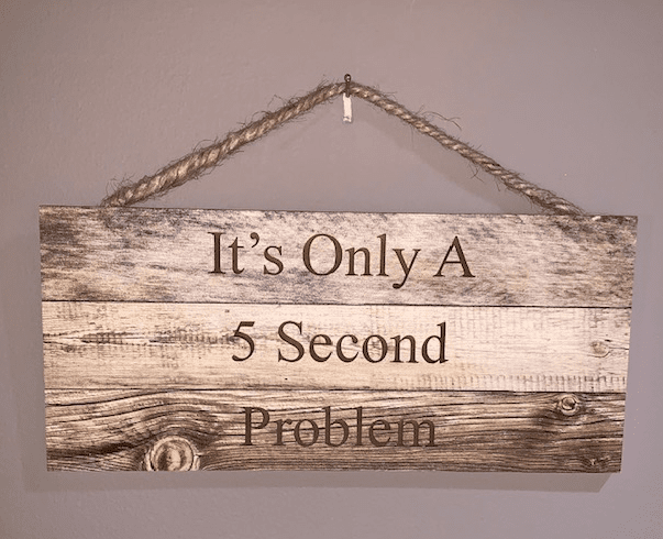 Personalized Saying Wall Sign - Custom Made With Your Own Words