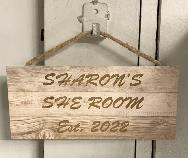 Personalized Saying Wall Sign - Custom Made With Your Own Words