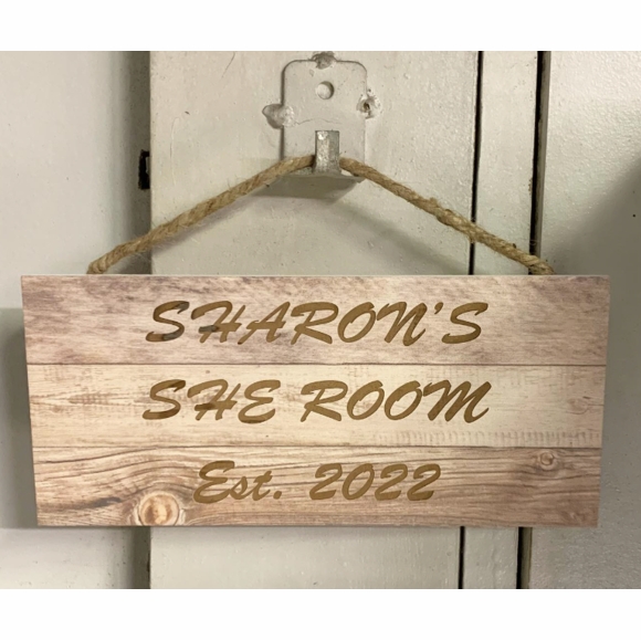Personalized Saying Wall Sign - Custom Made With Your Own Words