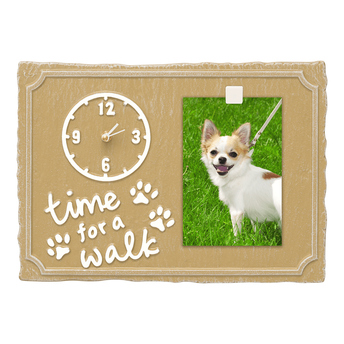 Pet Photo Wall Clock time for a walk