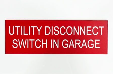 Solar Photovoltaic or Electrical System Signs - Custom Made