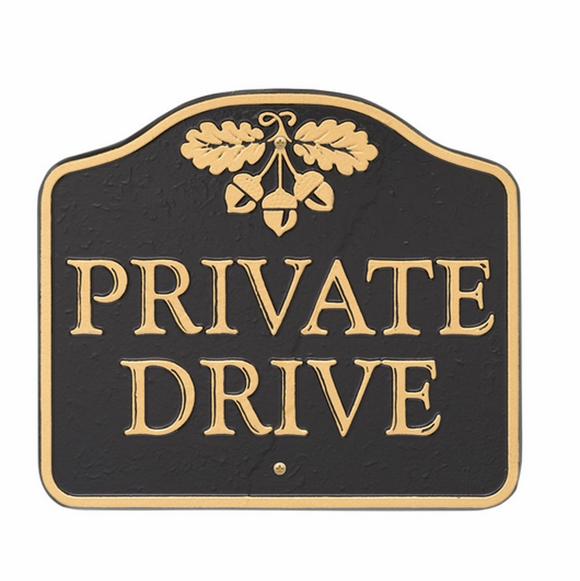 Private Drive Sign