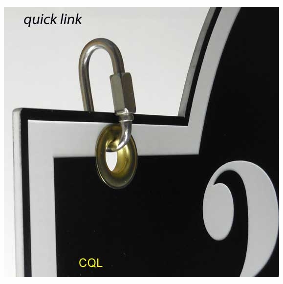 Quick Link Hanging Sign Hardware