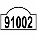 Reflective Address Signs