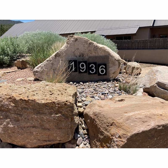 Reflective House Numbers or Letters, Heavy Duty