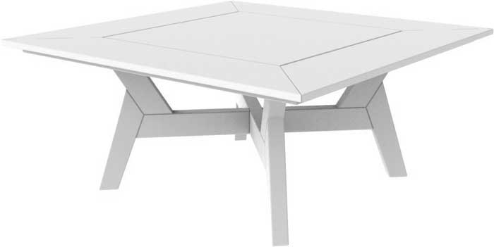 Seaside Casual DEX Collection Outdoor Chat Table - Square or Round