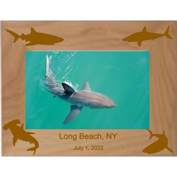 Shark Personalized Picture Frame
