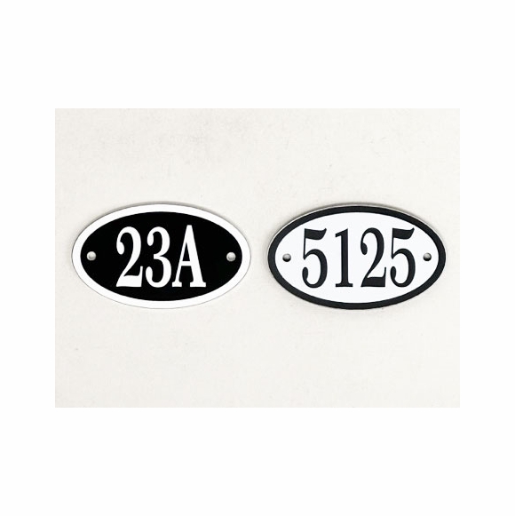 Small Number Sign for Door, Room, House Address, Unit, Port