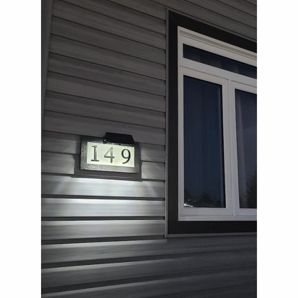 Solar Light For Address Signs & House Numbers