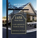 Two Sided Address Signs