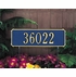 Two-Sided Rectangle Lawn Marker - Double Sided Address Sign