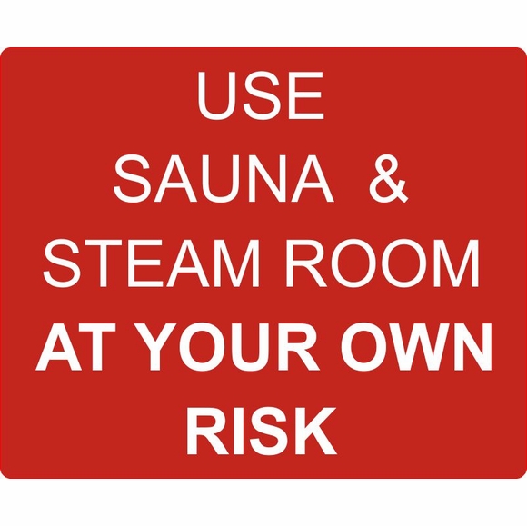 Custom Use At Your Own Risk Sign