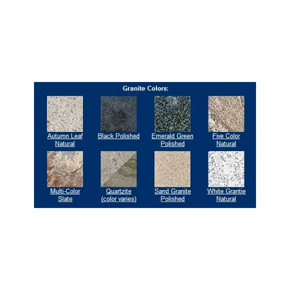 Vertical Address Sign Granite Stone