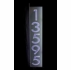 Vertical LED Lighted Address Sign for Wall, Post, or Mailbox - Choose ...