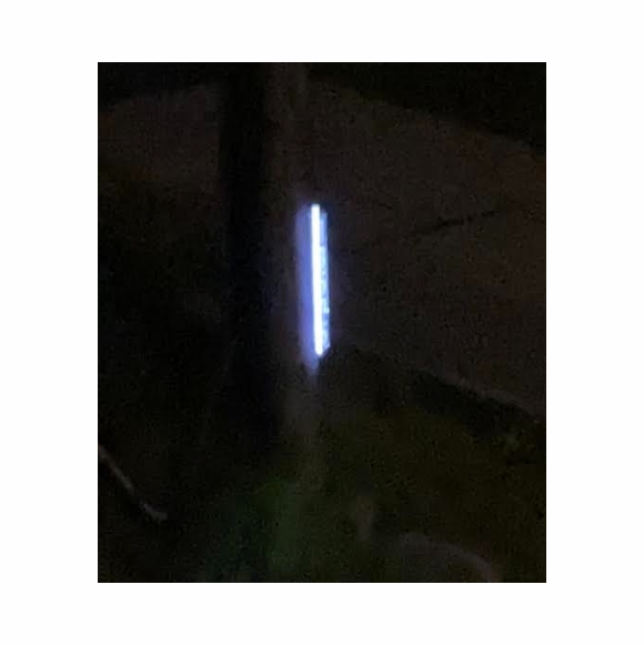 Vertical LED Lighted Address Sign for Wall, Post, or Mailbox - Choose ...