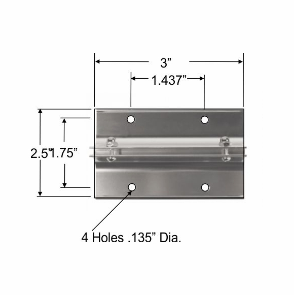 Vertical Mailbox Post Address Number Sign