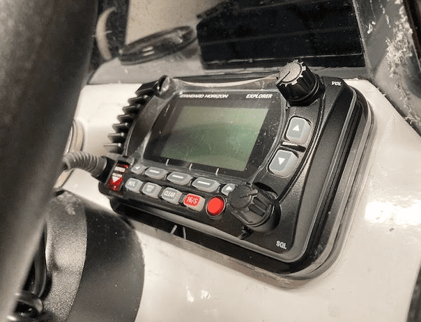 VHF Marine Radio Flush Mount Filler Plate