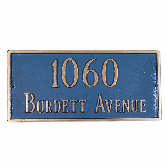 Wall Mount Address Sign