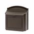 Wall Mounted Locking Mailbox - Colors Black, White, or Bronze