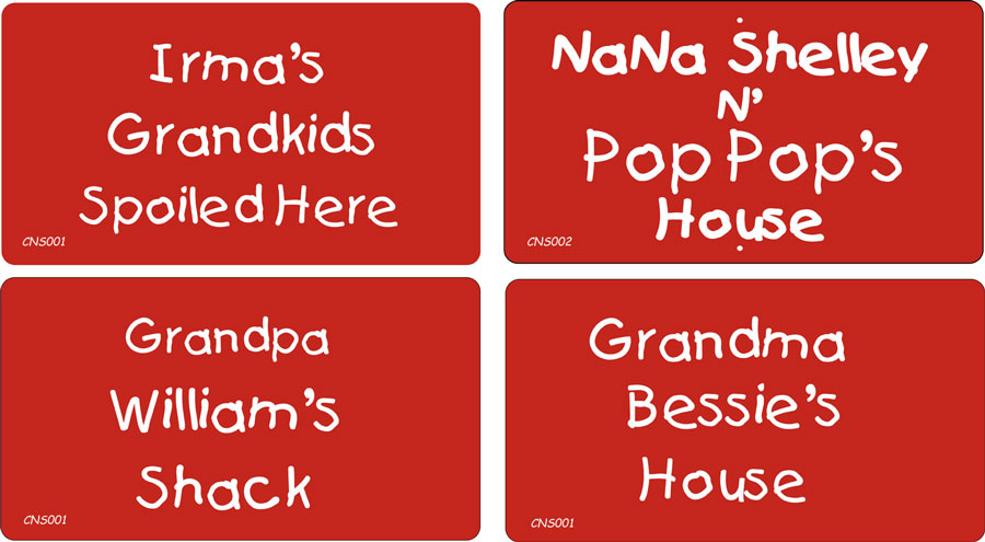 Custom Welcome Grandkids Yard Sign - Personalized Lawn Sign For ...