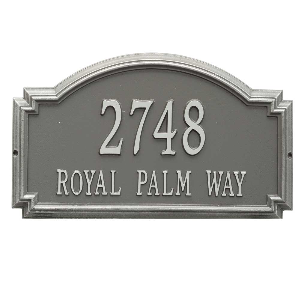 Classic Address Plaque Estate Size